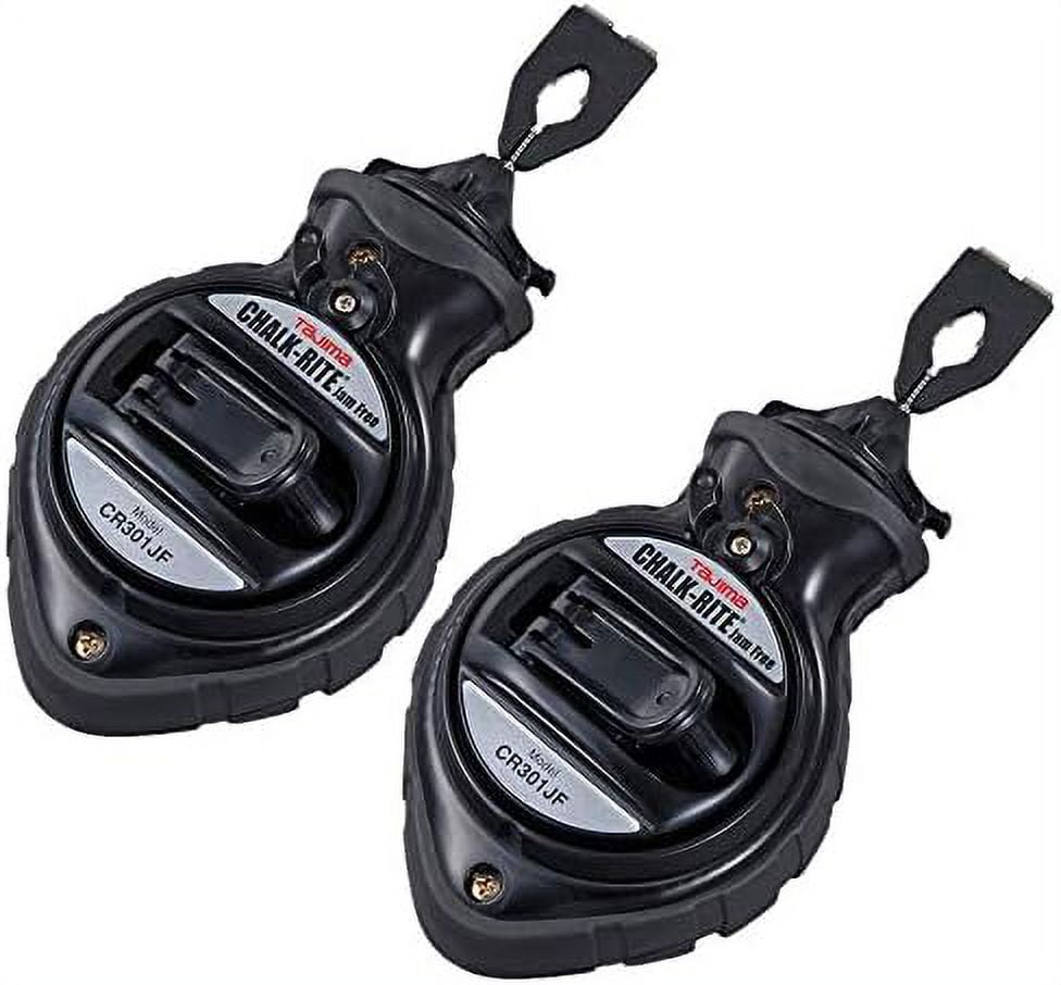 Chalk-Rite Jam Free Chalk Line - Creates Precise and Bold Markings for ...