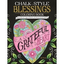 Chalk-Style Botanicals Deluxe Coloring Book: Color With All Types of ...