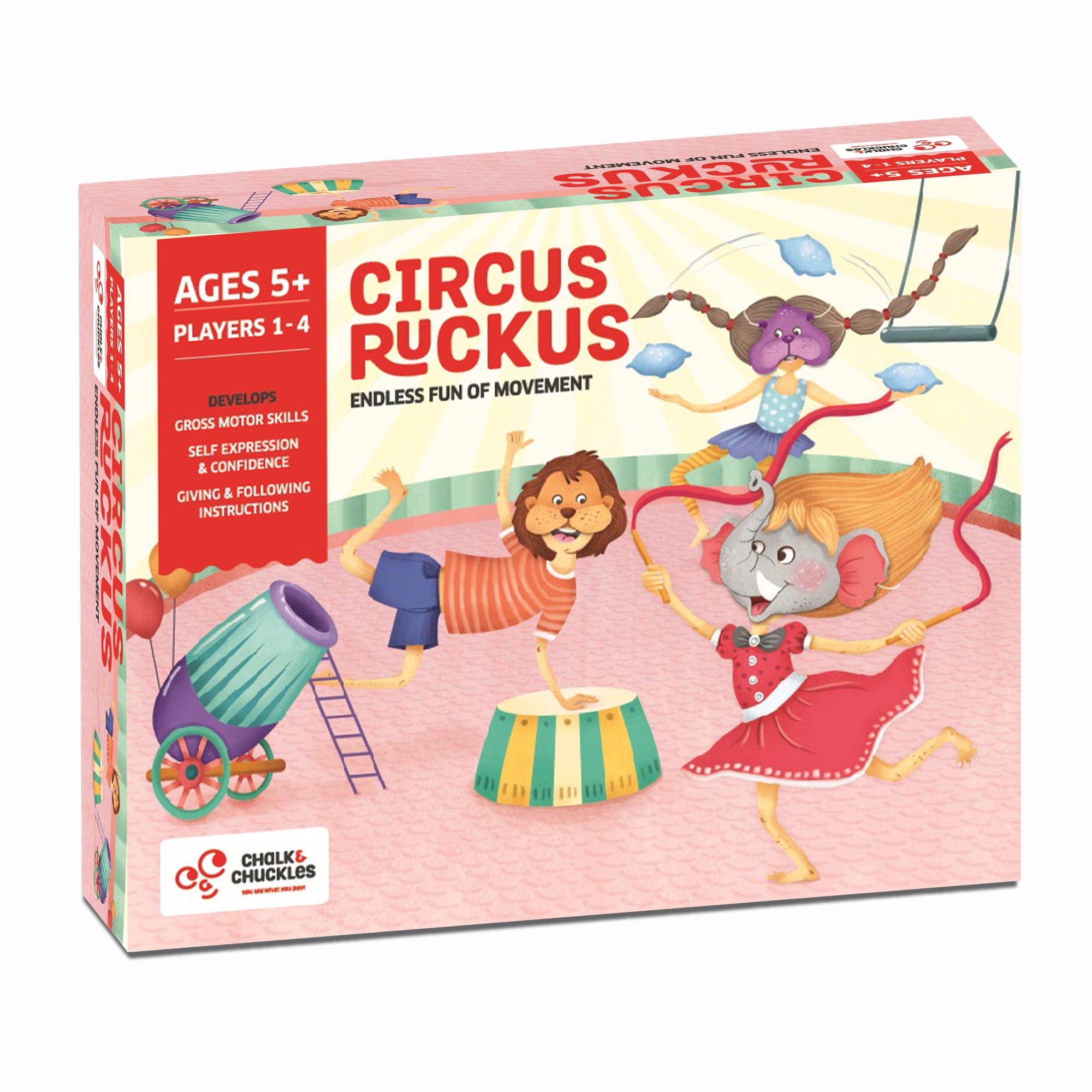Chalk and Chuckles Circus Ruckus Game - Walmart.com