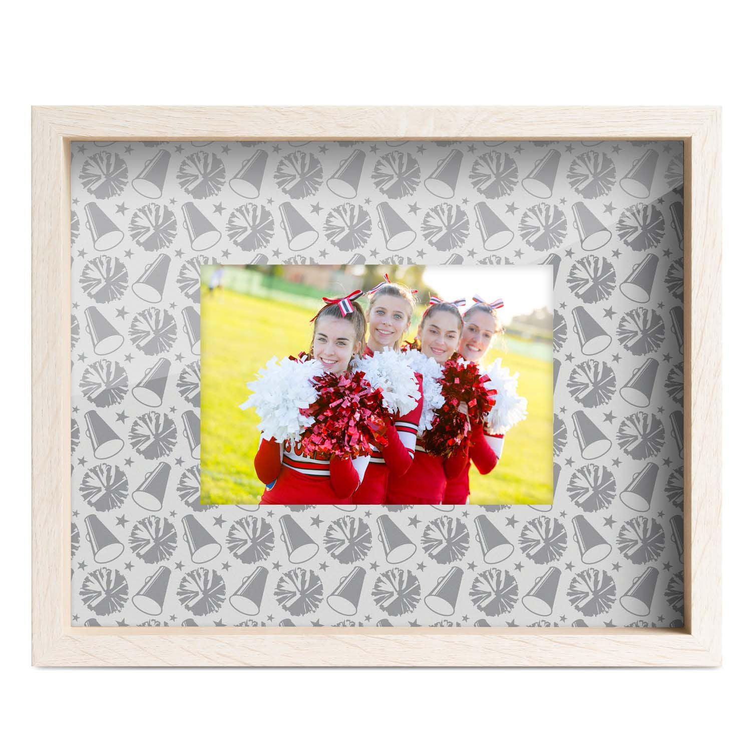 ChalkTalk SPORTS Premier Cheerleading Photo Frame | Cheer Pom Pom ...