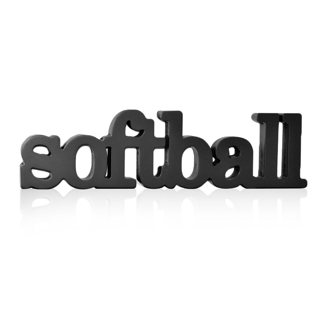 ChalkTalkSPORTS Softball Wood Words | Softball Sign & Décor - Walmart.com