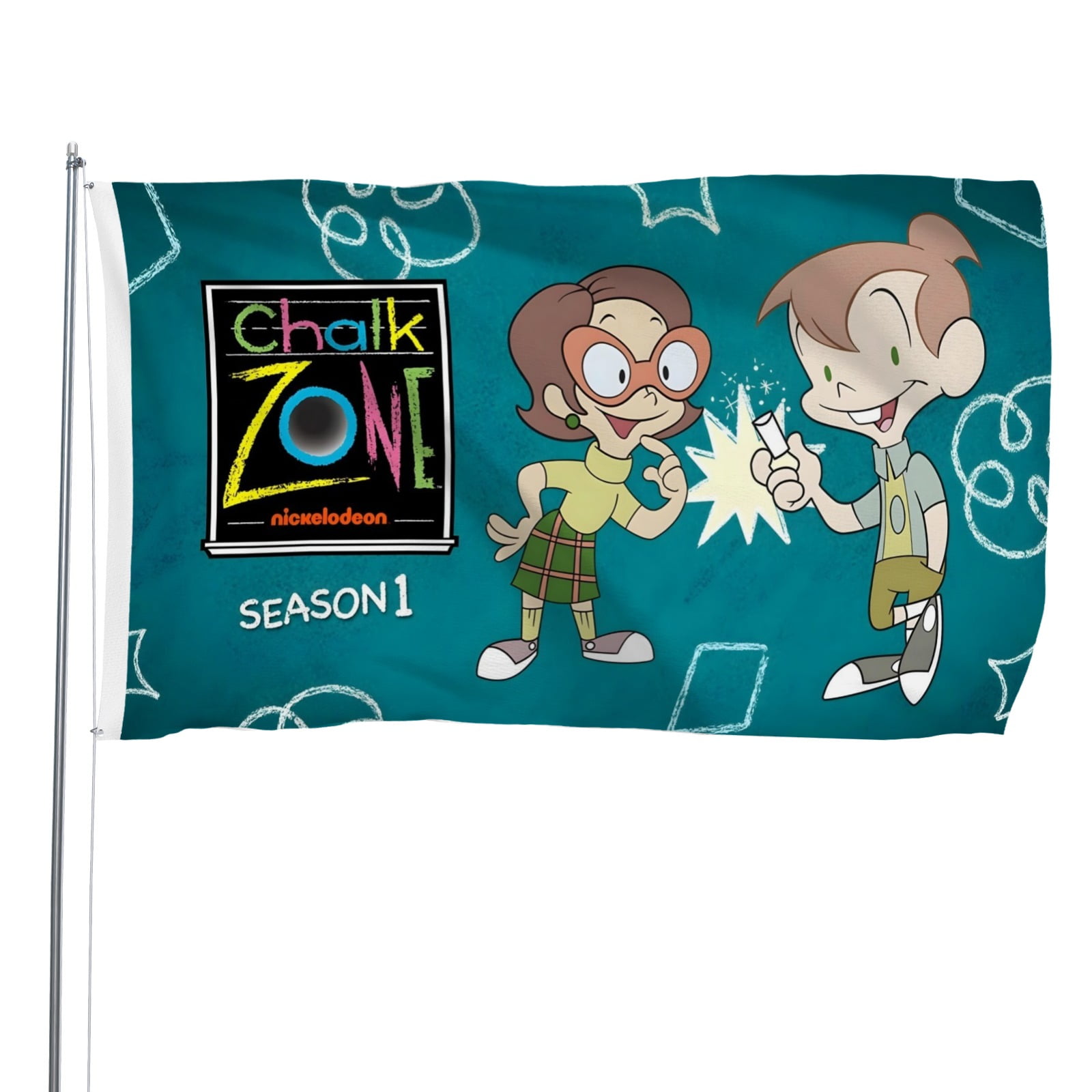 ChalkZone-themed Printed Flag Perfect gift for fans, friends, and ...
