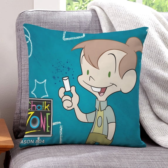 ChalkZone-themed plush velvet Pillow Cover Case Gifts Pillowcase Home ...