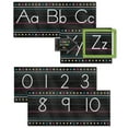 Chalkboard Brights Alphabet Line Bulletin Board Set - Walmart.com