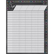 Jumbo Horizontal Incentive Chart Pack, 28 X 22, Assorted Colors With ...