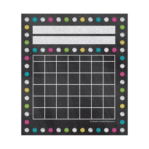 Chalkboard Brights Mini Incentive Charts | Bundle of 10 Packs - Walmart.com