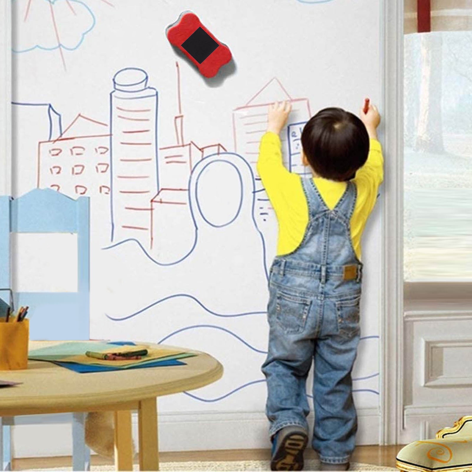 Chalkboard Eraser Suitable For Pens And Markers. Great For Kids Home ... Chalkboard Eraser Suitable For Pens And Markers. Great For Kids Home ...