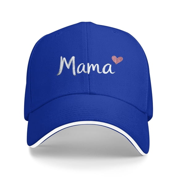 Chalkboard Mama Heart Baseball Cap - Lightweight Adjustable Outdoor Hat ...
