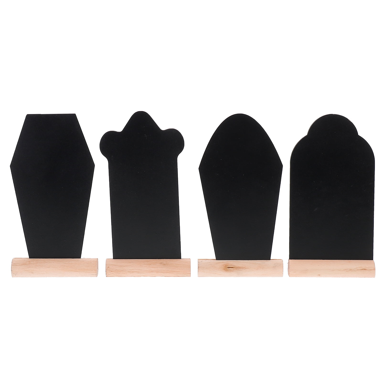 4 Pieces Assorted Color Easter Tombstone Shaped Message Boards for ...