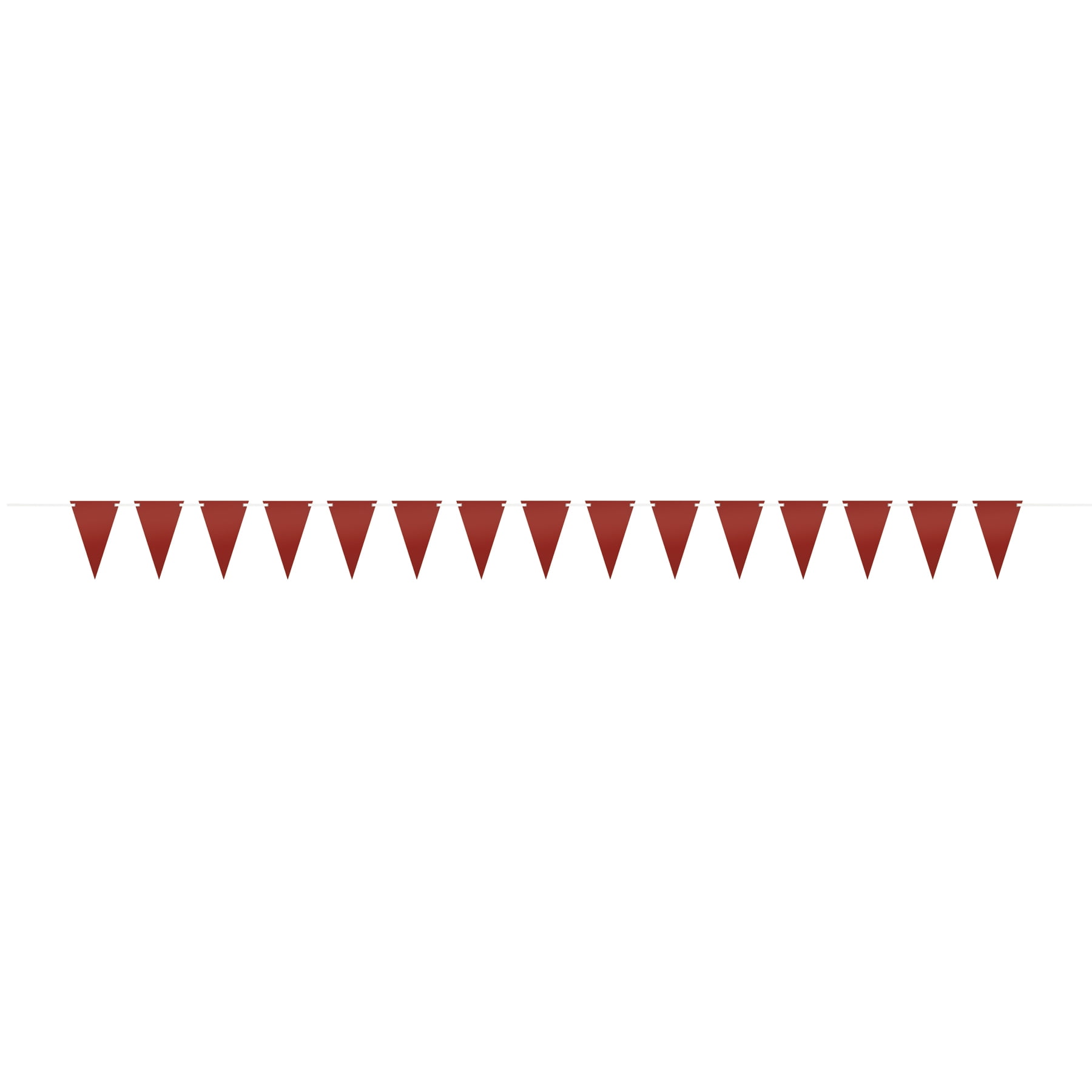Chalkboard Paper Pennant Banner, Red, 9ft - Walmart.com