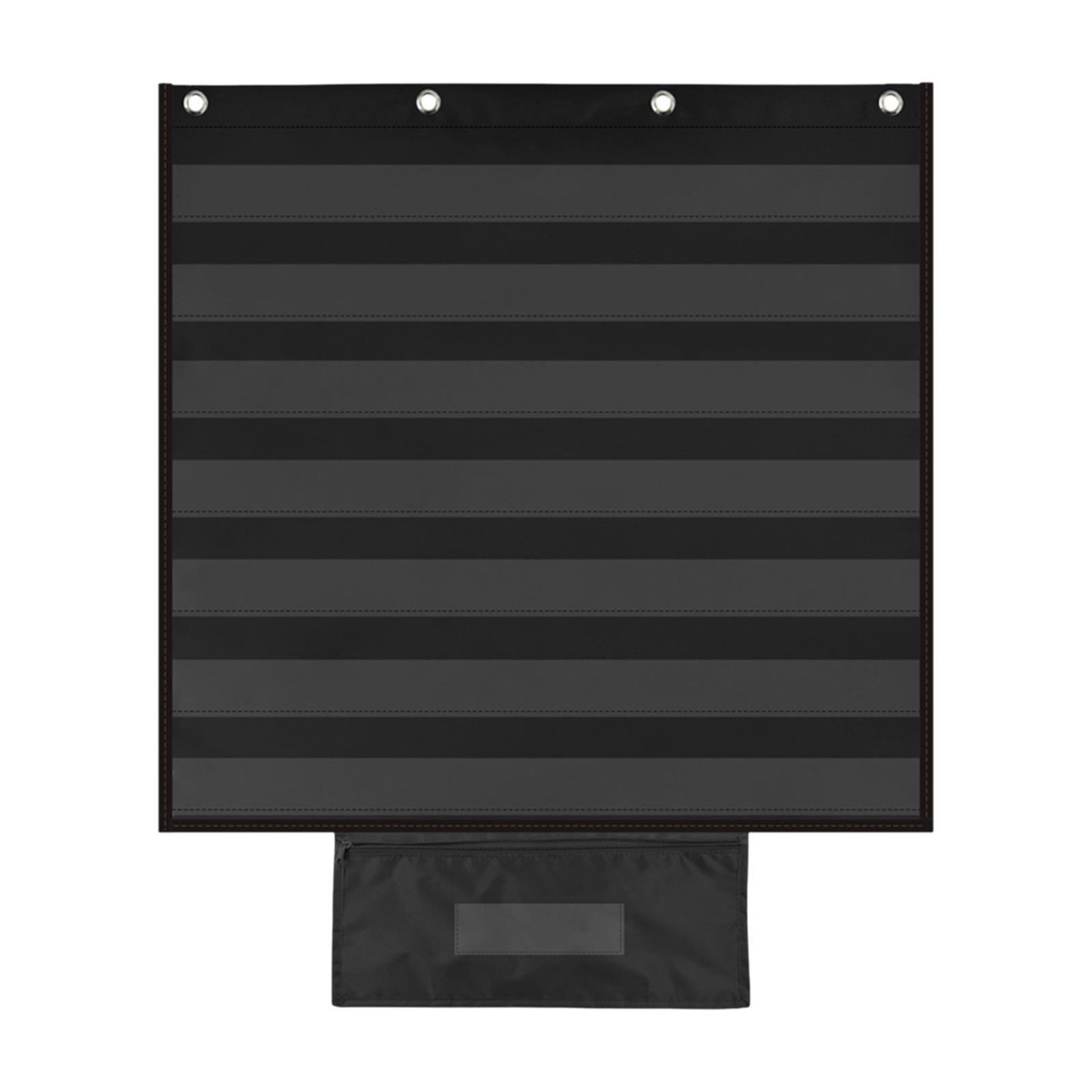 Chalkboard Pocket Classroom Hanging Teacher Organizer for Letter Cards ...