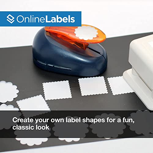 Chalkboard Sticker Paper - Pack of 10 Full Sheet Sticker Sheets - 8.5 x ...