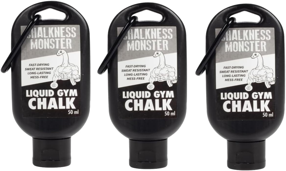 Chalkness Monster Liquid Gym Chalk - Mess-Free - Premium Sweat ...