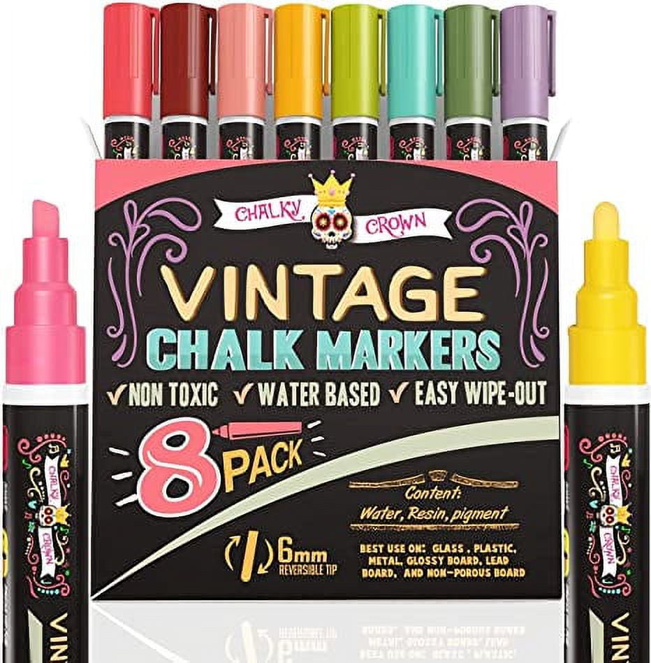 Chalky Crown - Liquid Chalk Markers for Signs, Windows, Blackboard ...