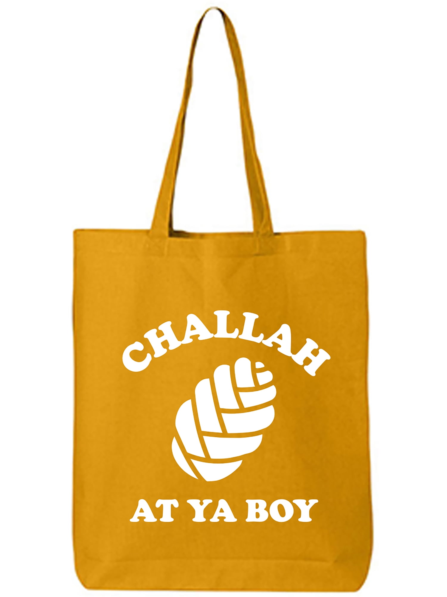 Challah At Ya Boy Cotton Canvas Tote Bag - Walmart.com