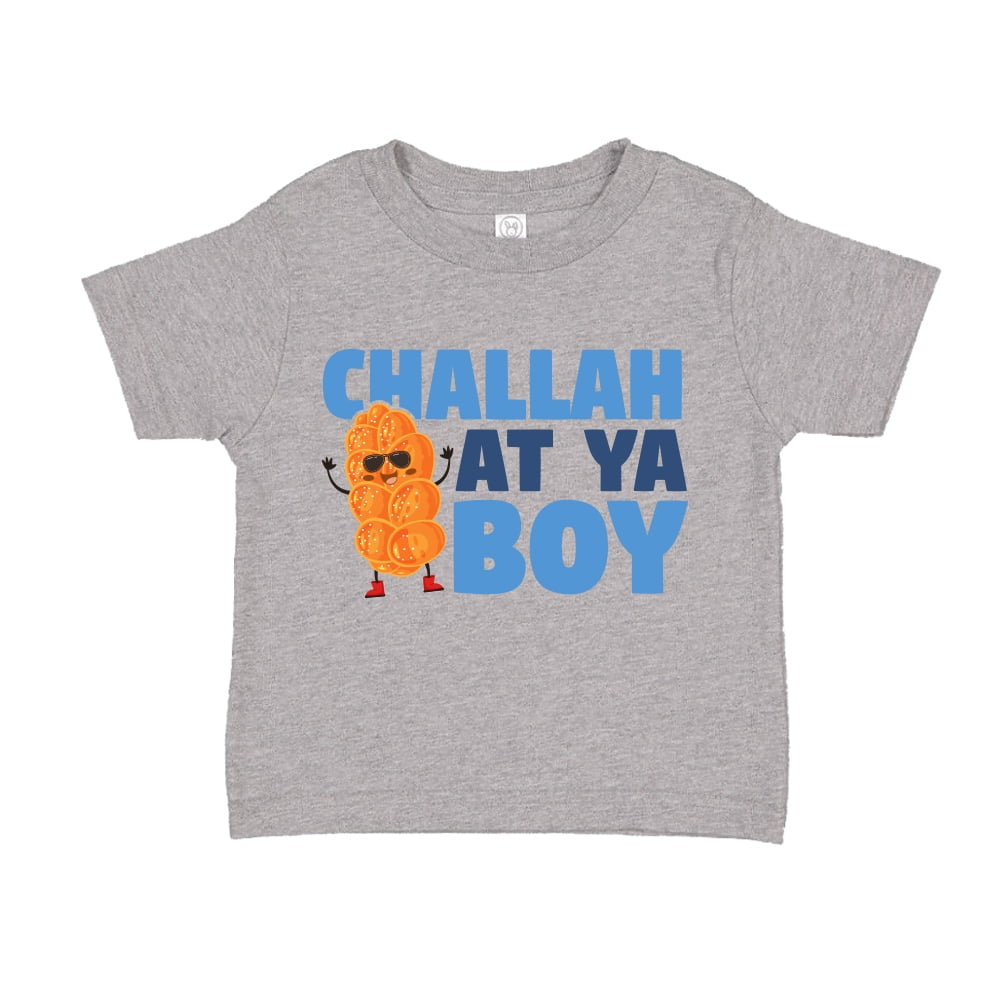 Challah At Ya Boy Toddler T-Shirt 3T Athletic Heather - Walmart.com