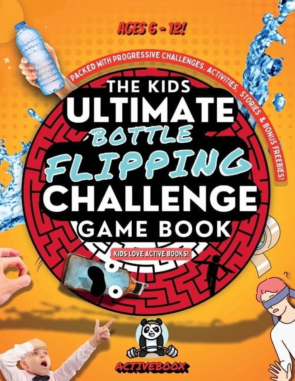 Challenge Books Kids Ultimate Bottle Flipping Challenge Game Book ...
