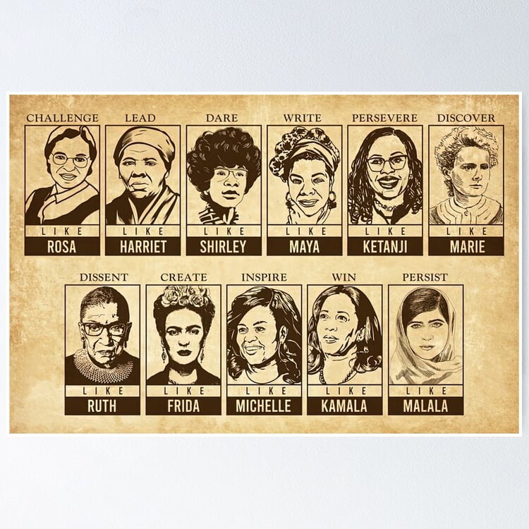 Challenge Like Rosa - Lead Like Harriet - Dare Like Shirley -Write Like ...