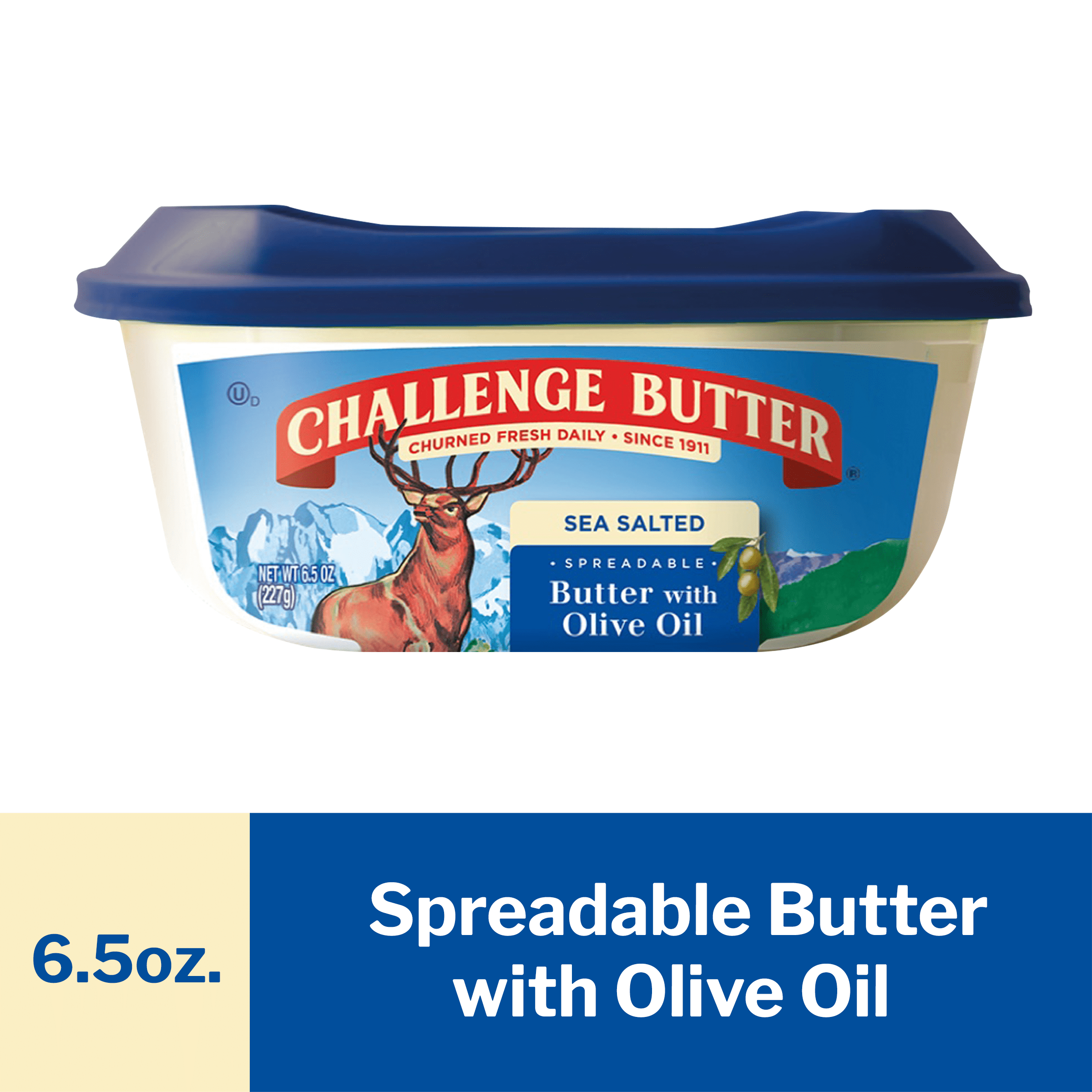 Challenge, Spreadable Butter with Olive Oil, 6.5 oz - Walmart.com