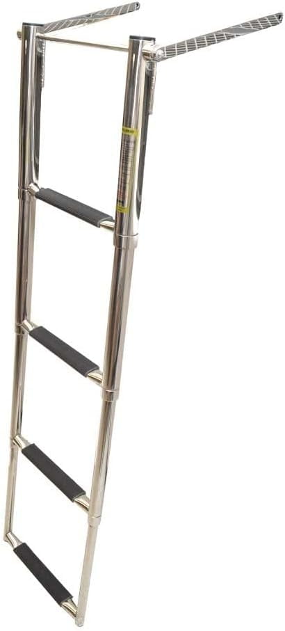 Challenger Boat Bow Ladder 42-09-61-0005 | Telescoping 4-Step 42 Inch ...