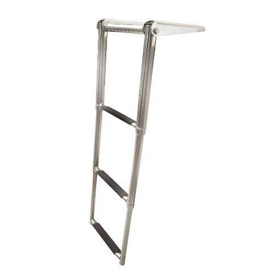 Challenger Boat Telescoping Ladder CH-LGH3 | 3 Step Stainless Steel ...