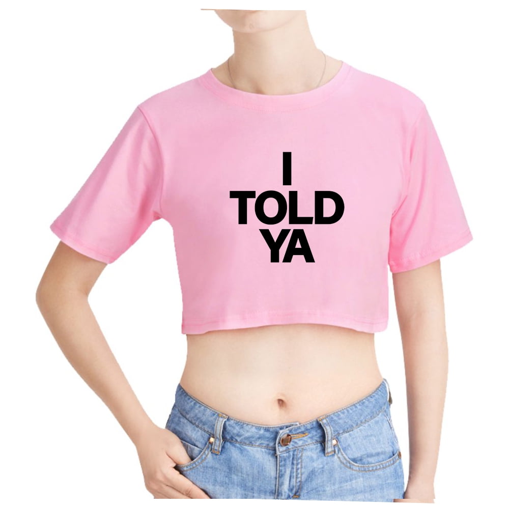 Challengers 2024 Movie I Told Ya Tee Zendaya Merch Navel T-shirt Female ...