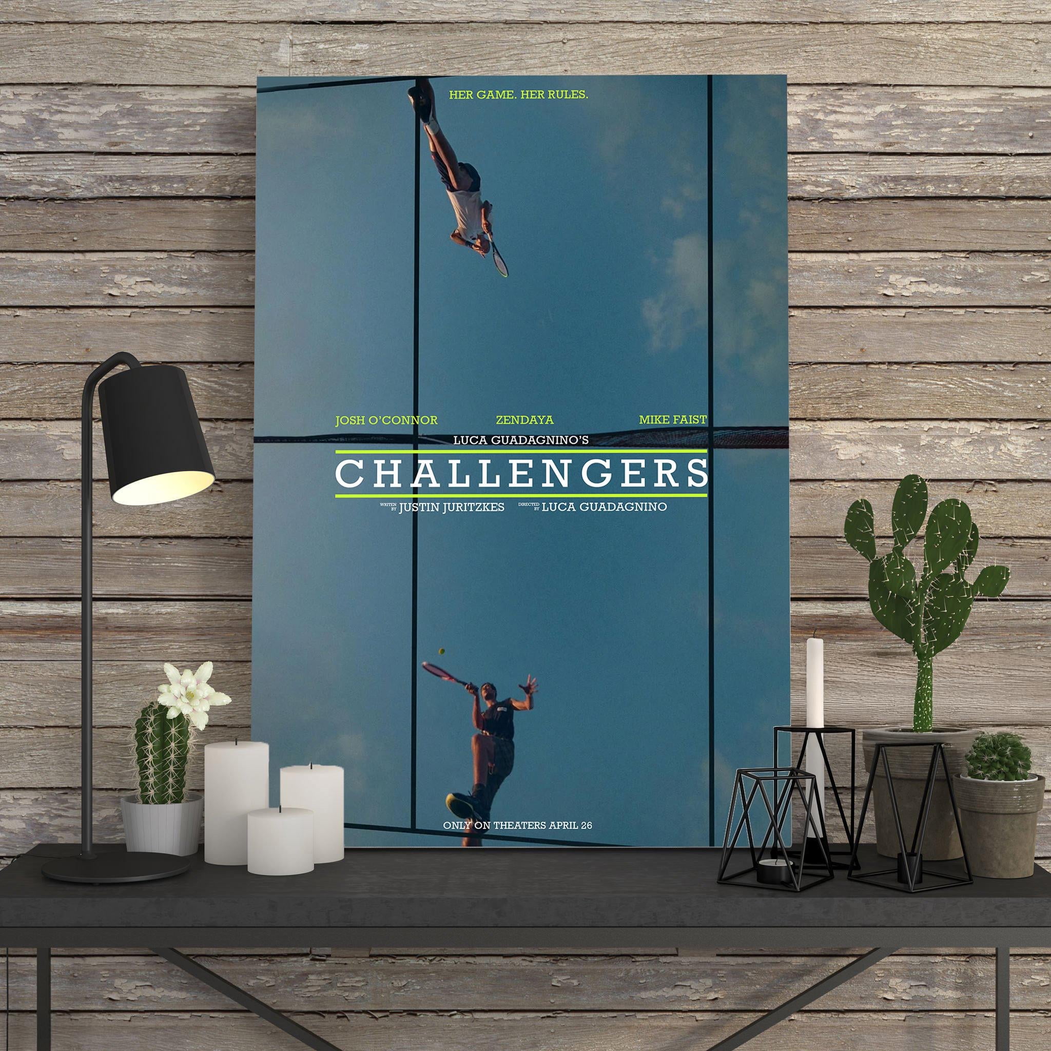 Challengers Poster, Modern Wall Art Print, Collectible Decor Piece ...