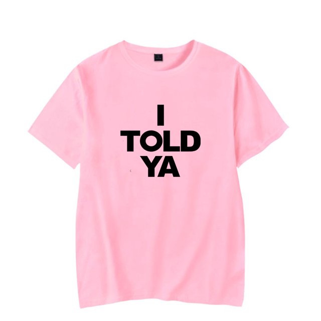 Challengers merch I Told Ya T Shirt movie series Short Sleeve crewneck ...