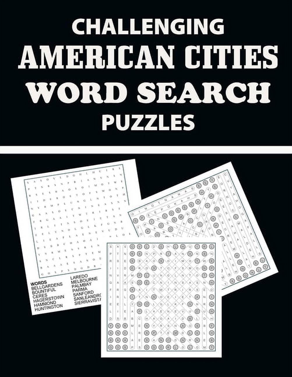 Challenging American Cities Word Search Puzzles: Have Fun and Learn ...