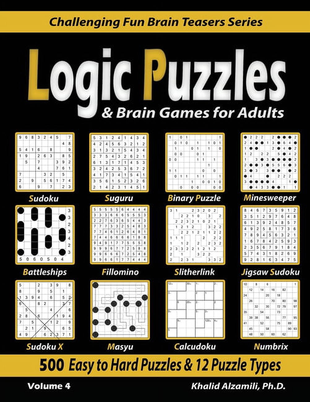 Challenging Fun Brain Teasers Logic Puzzles & Brain Games for Adults ...