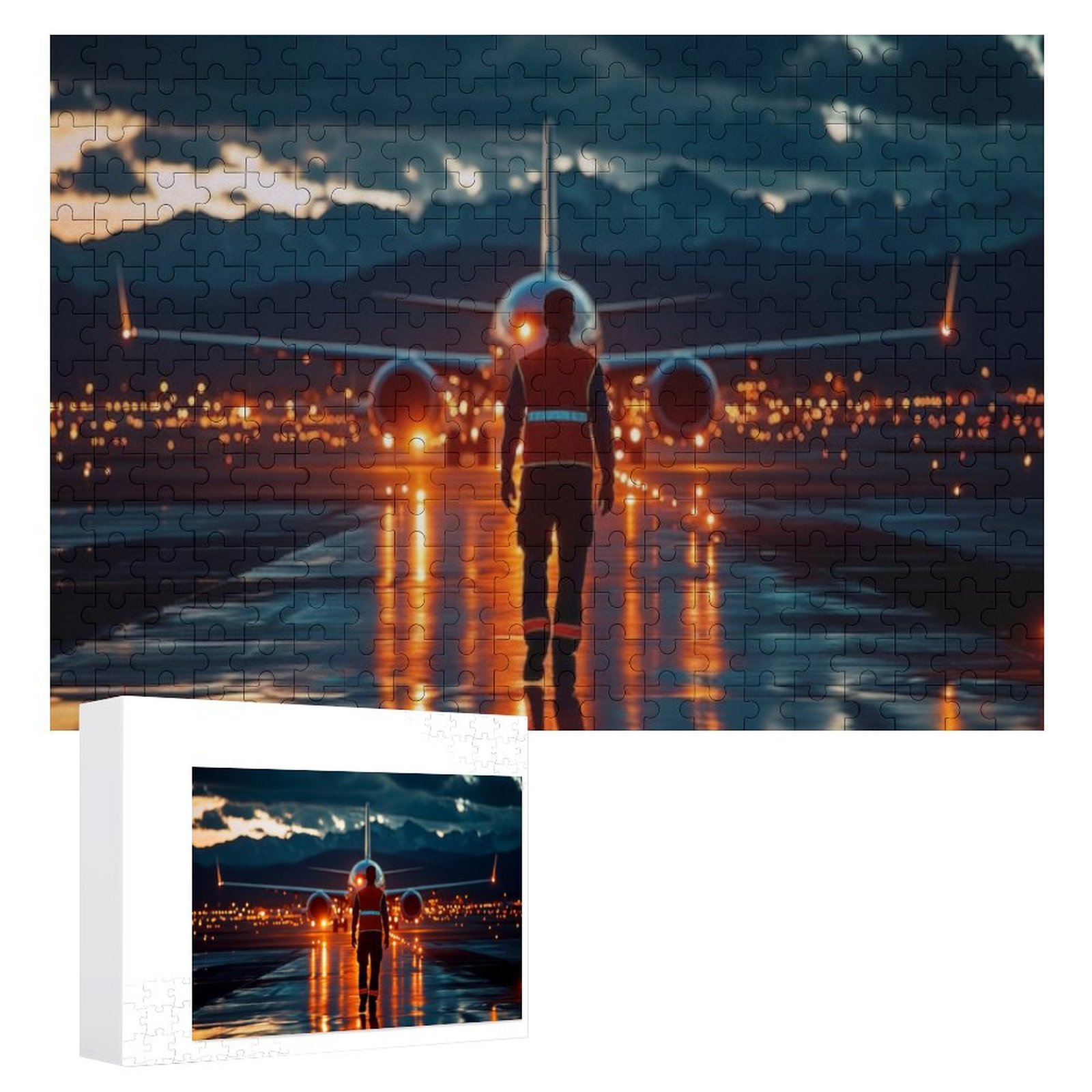 Challenging Puzzle 300 PCS jigsaw Puzzle For Adults A Ground Crew ...
