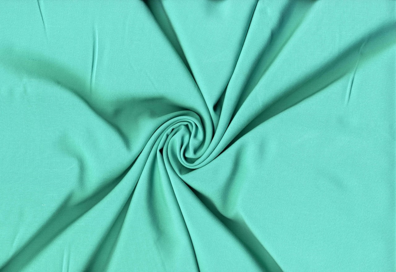 Challis Rayon Woven Fabric, Light Weight by the Yard (SPEARMINT, ByYard ...