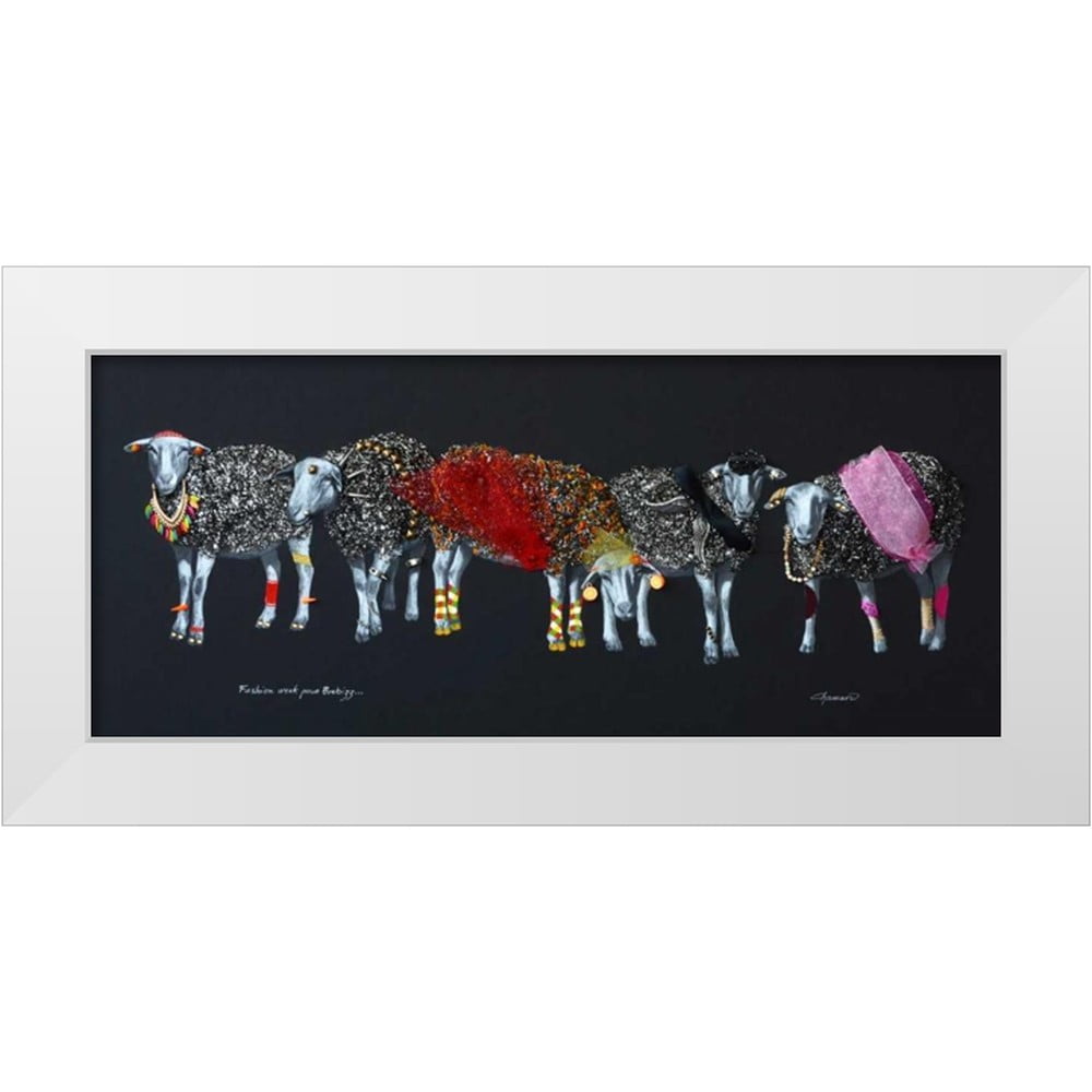 Chamard, Jean-Marc 18x10 White Modern Wood Framed Museum Art Print ...