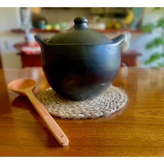 Chamba Handcrafted Clay Pot for Cooking 4 liters – Natural, Non-Toxic ...