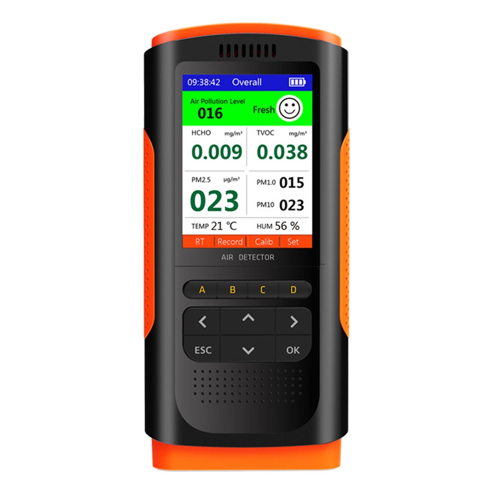 Chamber Formaldehyde Detector Home Air Quality Monitor PM 2.5 Portable ...