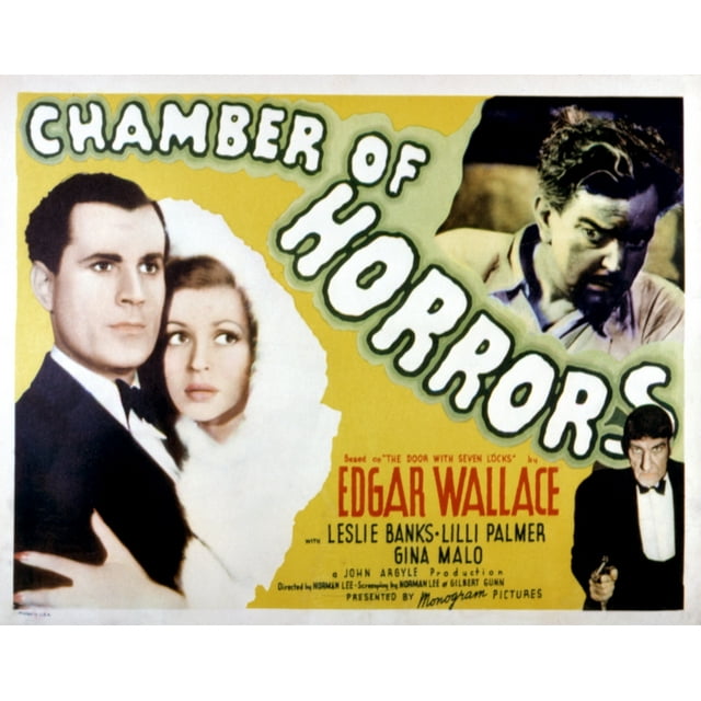 Chamber Of Horrors [Aka Door With Seven Locks] (Left To Right) Romilly ...