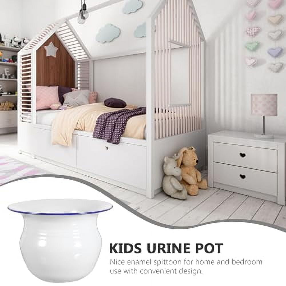 Chamber Pot Enamel Urinal Bottle Urine Pots Potty Urinal Bucket ...