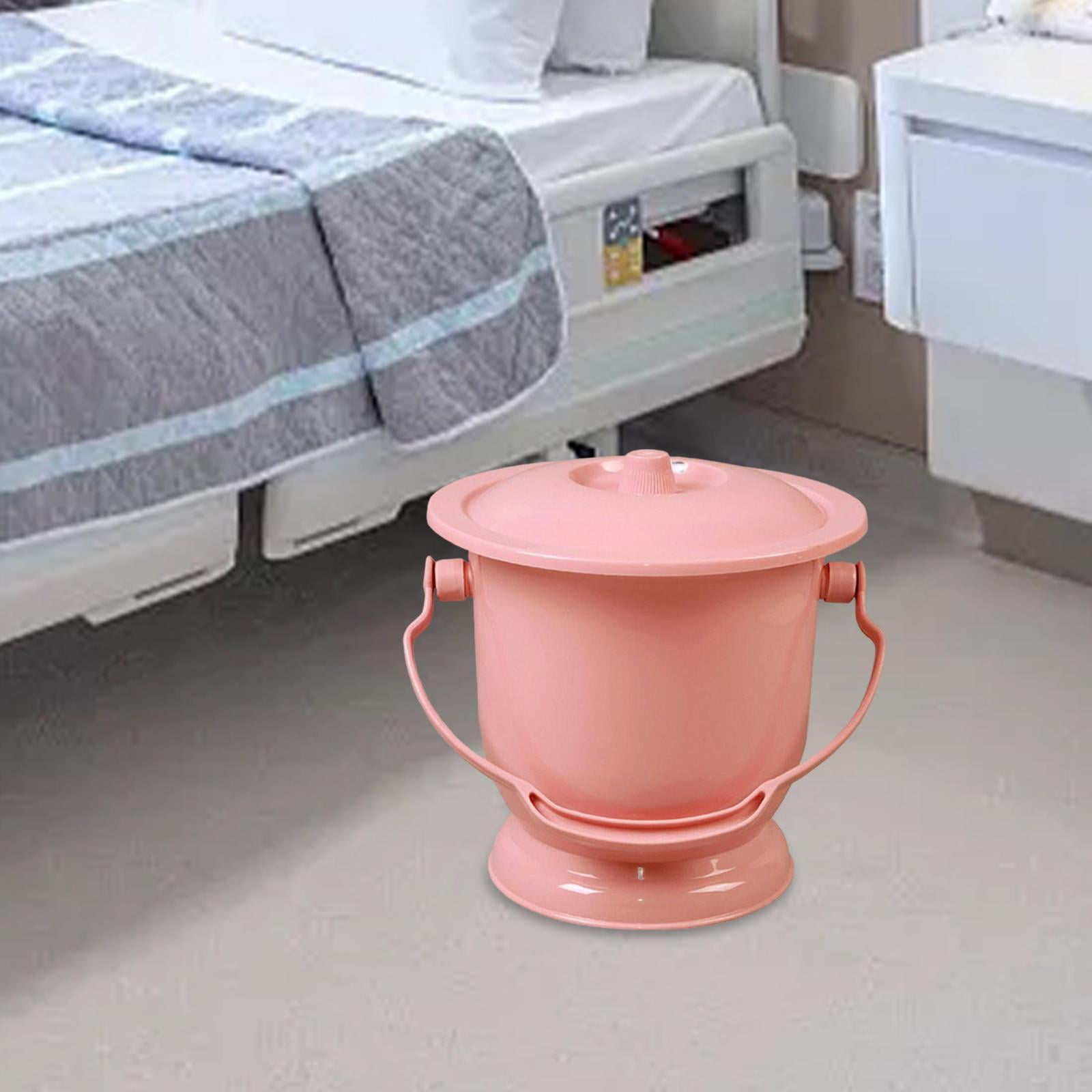 Chamber Pot with Lid, Bedpan Spittoon Bright Color Children Adults with ...