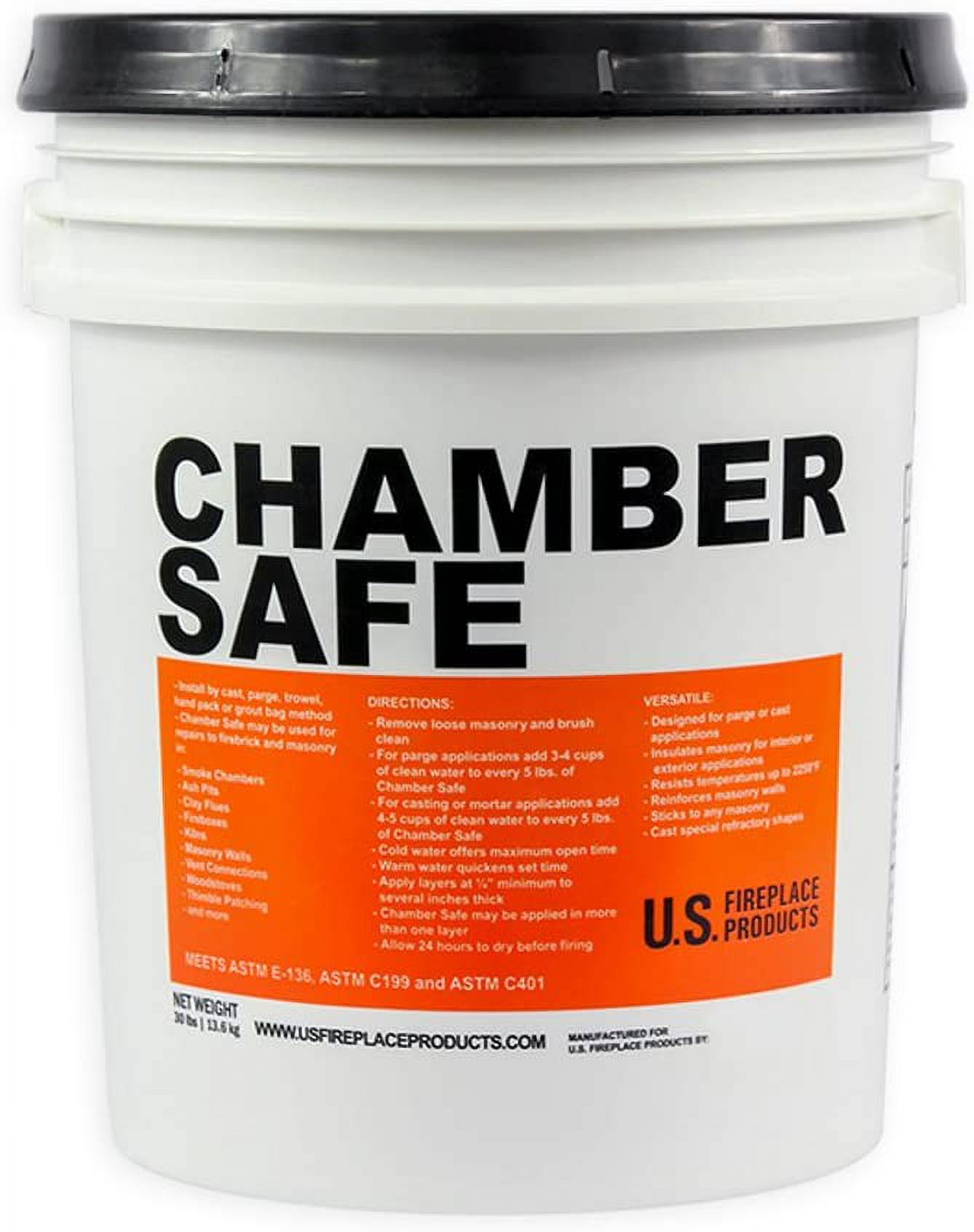 Chamber Safe - 5 Gallon Mortar Mix, Brick Mortar Repair, Brick Mortar ...
