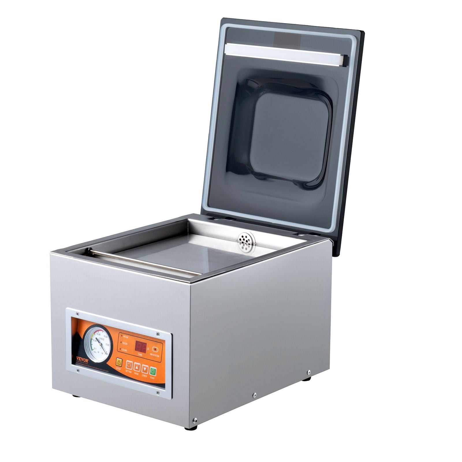 Chamber Vacuum Sealer, 260W for Wet/Dry Foods & Marinating | 10.2" Seal ...