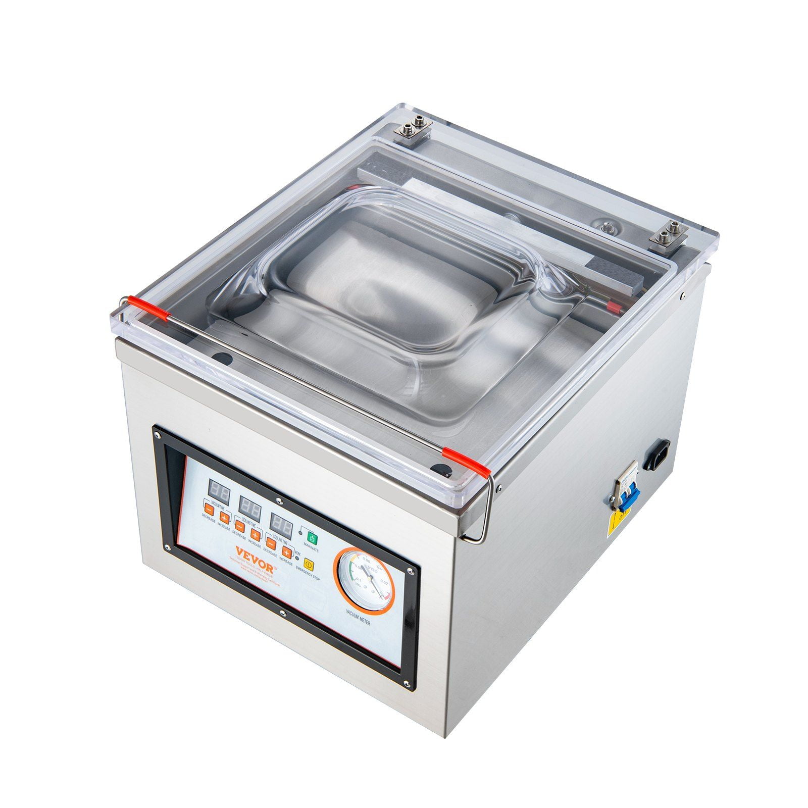 DZ-260C Chamber Vacuum Sealer for Food, 110V Commercial & Home Use ...