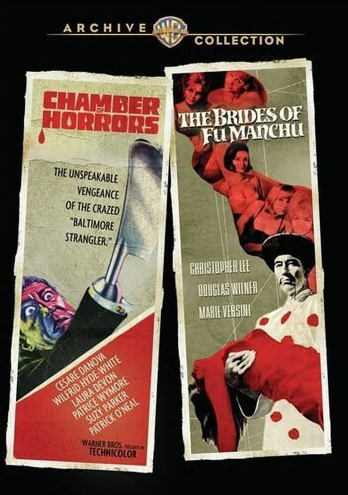 Chamber of Horrors / The Brides of Fu Manchu (DVD), Warner Archives ...