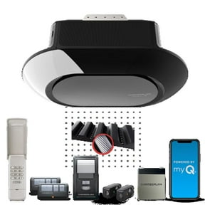 Liftmaster 81650 Wi-Fi AC 1/2 HP Chain Drive Garage Door Opener with ...