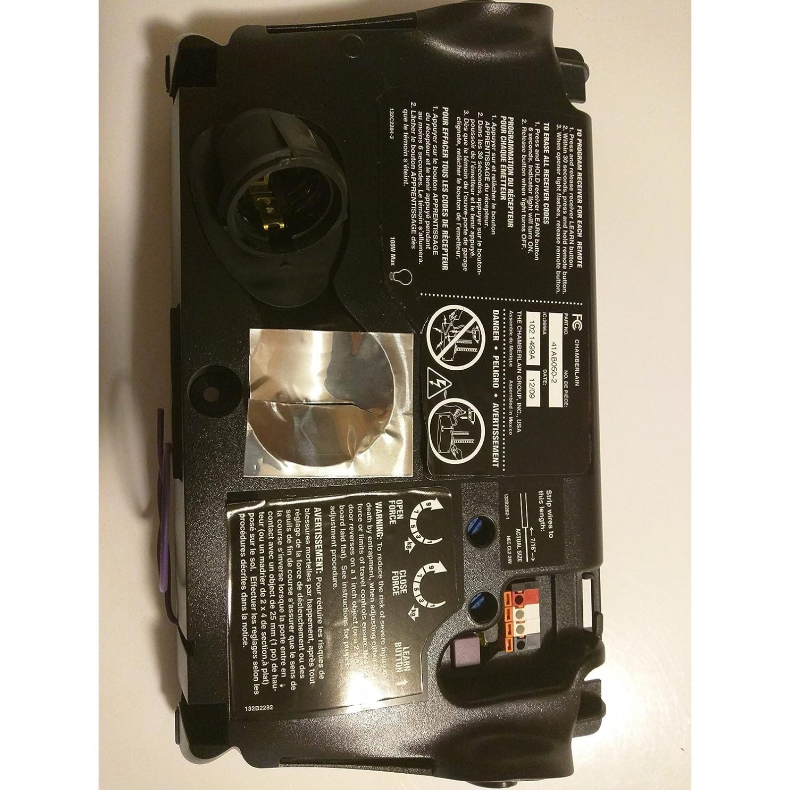 Chamberlain 41AB050-2 Garage Door Opener Logic Board Genuine Original ...