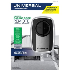 Chamberlain Clicker Universal 2-Button Garage Door Remote, Programmable ...
