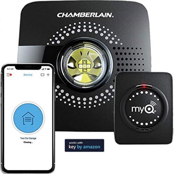 Chamberlain Myq Smart Garage Door Opener Myq-G0301 - Wireless & Wi-Fi ...
