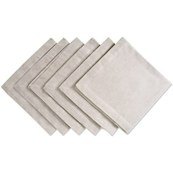 Chambray Kitchen, Tabletop Collection, Natural, Napkin Set - Walmart.com