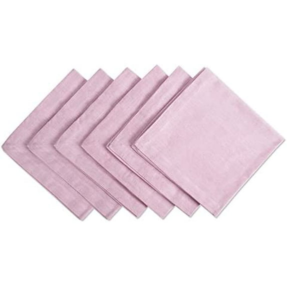 Chambray Kitchen, Tabletop Collection, Rose, Napkin Set - Walmart.com