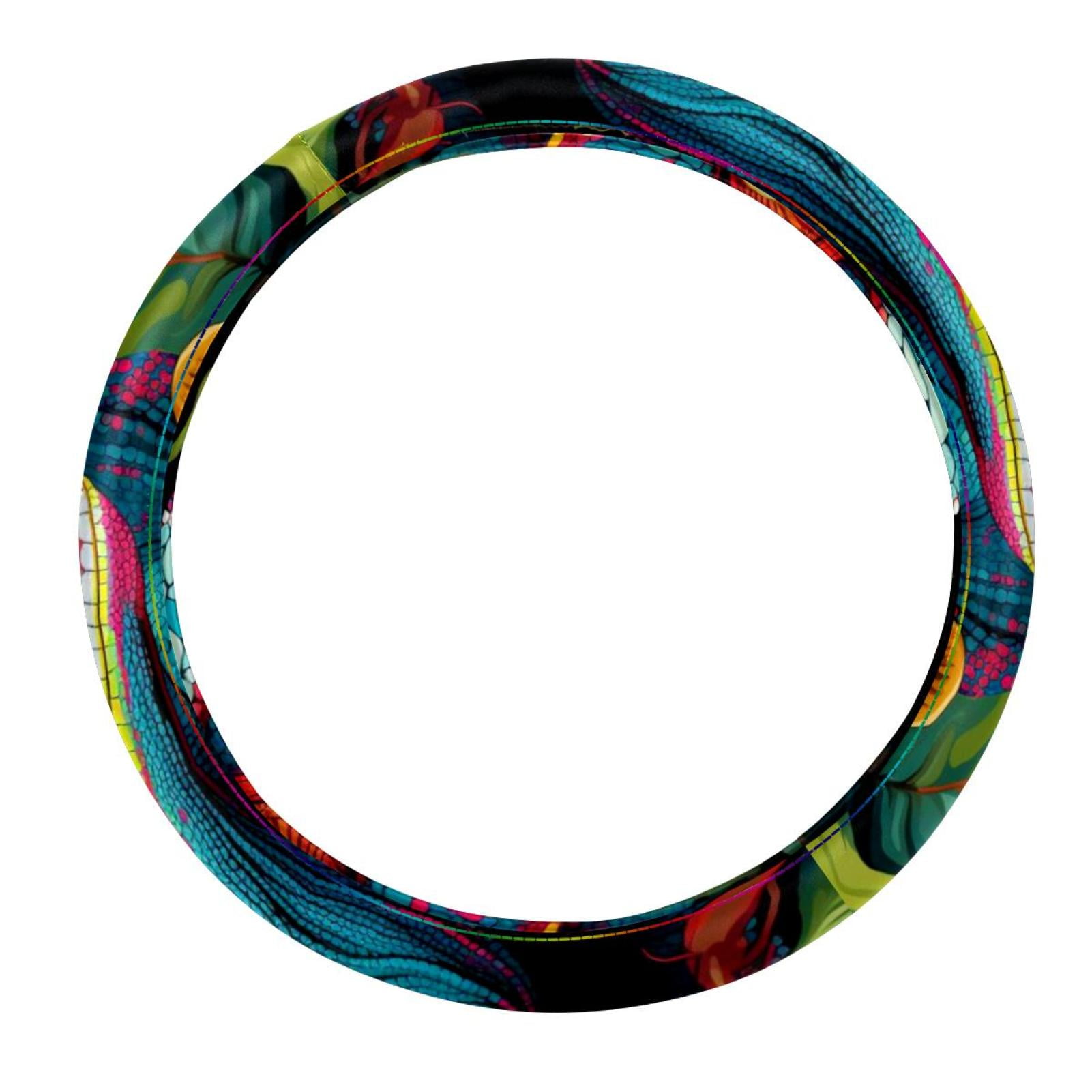 Chameleon 14.5 Inch Car Wheel Cover, Printing Design, PVC Leather, Auto ...