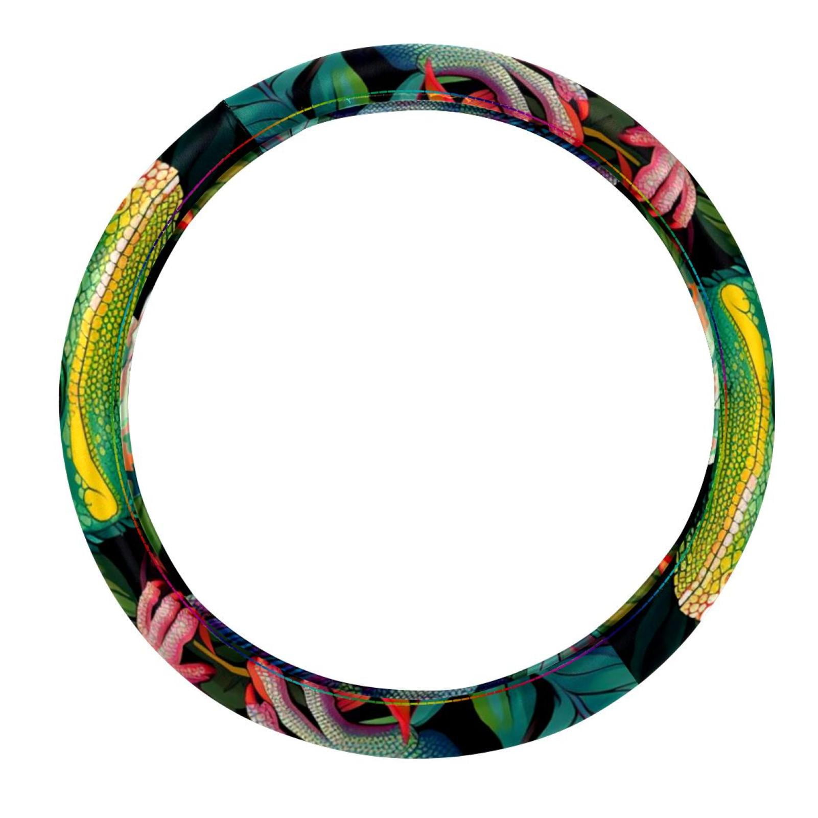 Chameleon 14.5 Inch Car Wheel Cover, Printing Design, PVC Leather, Auto ...